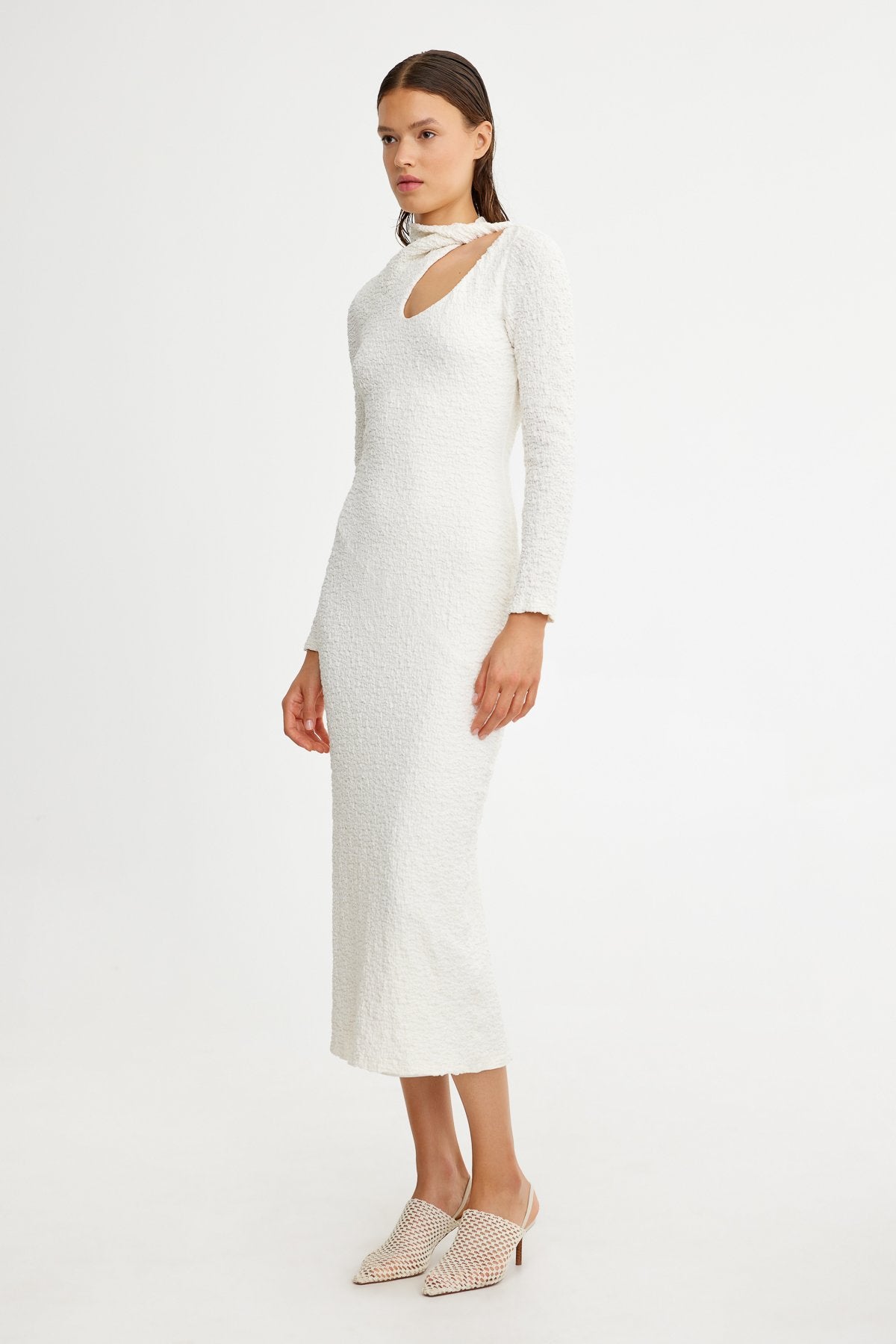 BRIELLE LONG SLEEVE MIDI DRESS – Significant Other