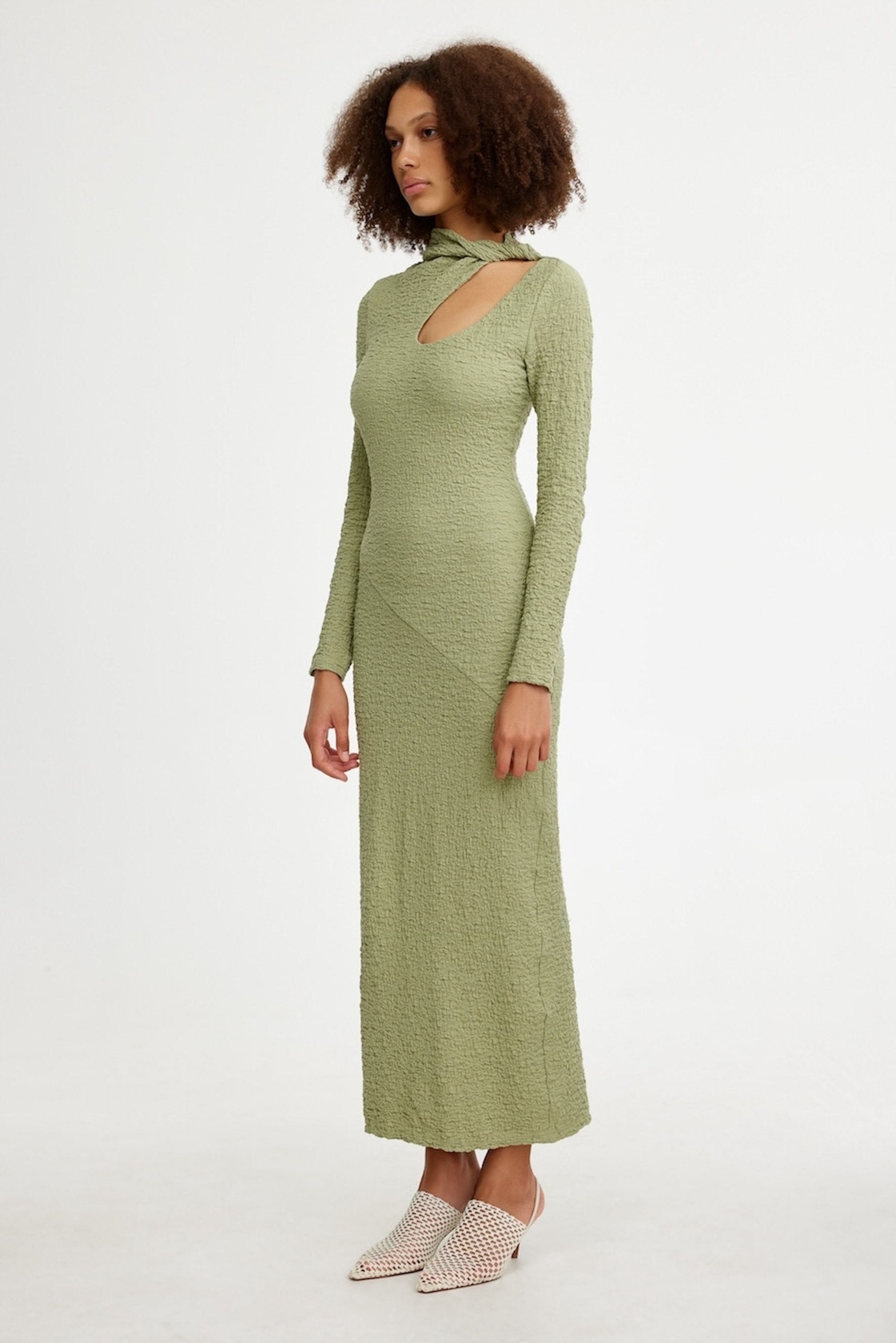 BRIELLE LONG SLEEVE MIDI DRESS – Significant Other